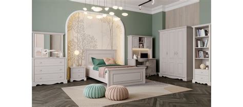 سرویس خواب نوجوان مدل رمانتیک فروشگاه آپادانا