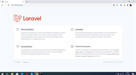 Laravel 8 Kurulumu Kodlamaklazım