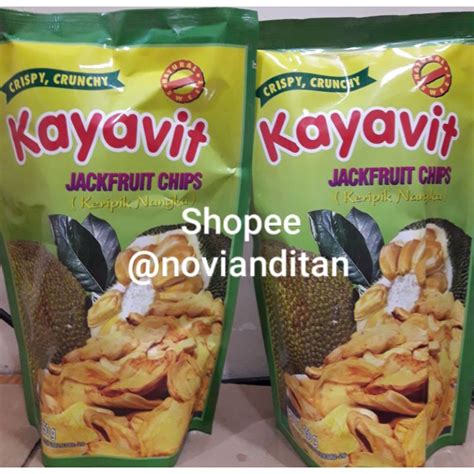 Jual Kayavit Keripik Nangka Jackfruit Chips Kripik Nangka Crispy