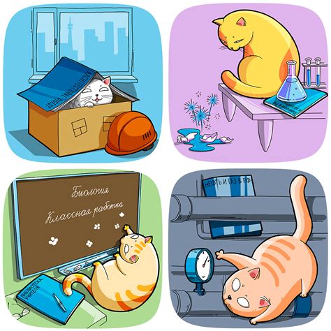 Коты на календарь | Пикабу