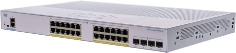 Cisco Business Cbs350 24p 4x Managed Switch 24 Port Ge Poe 4x10g Sfp Limited Lifetime