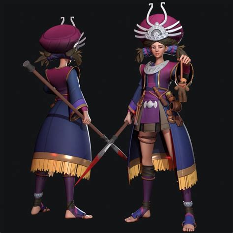 Emre Ilhan On Linkedin Gameready 3d Stylized Characterart