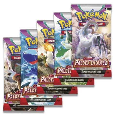Pokemon Trading Card Game Scarlet And Violet Paldea Evolved 5 Sealed