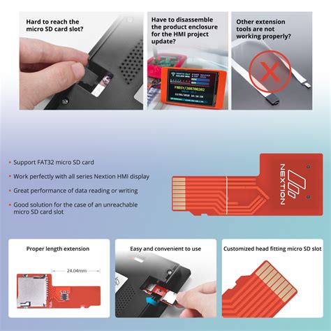 Nextion Micro Sd Card Extender Itead Us Store