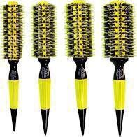 Kit Escovas Evas Profissional Original 4 Unidades Escova De Cabelo
