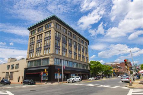Malden Historic City Center Ma Usa Editorial Photography Image Of