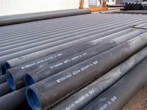 Carbon Steel Astm A53 Gr A B Seamless Pipes At 65 Kg Cs Seamless