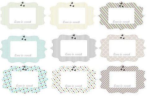 Etiquettes à imprimer Etiquette a imprimer Modele etiquette et