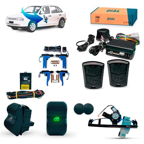Kit Vidro Eletrico Trava Eletrica Alarme Look Out Gol Bola Parati