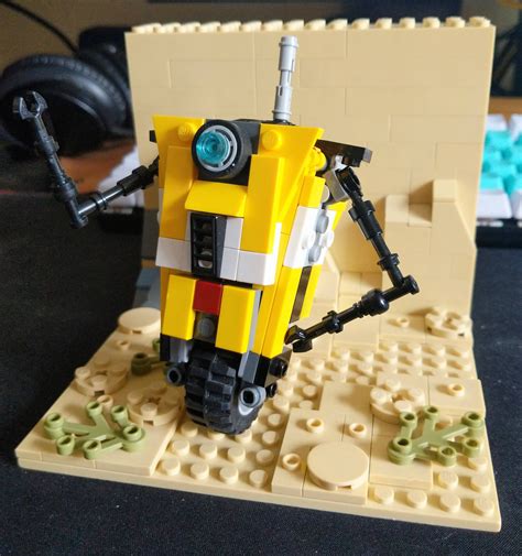 Just Getting Back Into Lego Here Is My Claptrap Lego