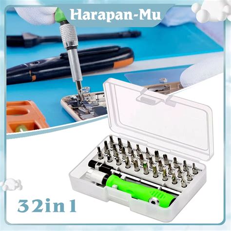 Jual Obeng Set 32 In 1 Obeng Presisi Set Multifungsi Obeng Set Kecil Lengkap Alat Pembongkaran