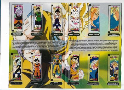 sll Álbum Figurinha Chicle Bond Dragonball Z completo2001 Frete grátis