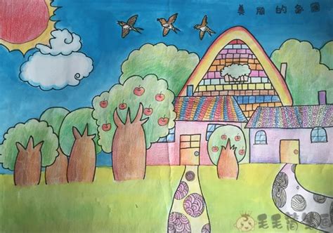 美丽家园画 简单 第6页 大山谷图库