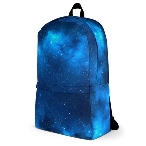 Deep Dark Blue Astral Space Galaxy Universe Stars Backpack Etsy