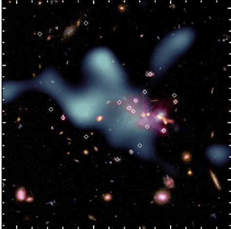 Multiwavelength View Of The Spiderweb Complex Composite Hubble Space