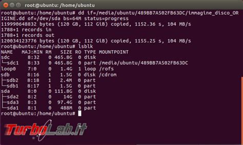 Clonare L Hard Disk Con Dd E Gestire Il Clone Creato Turbolab It