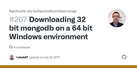 downloading 32 bit mongodb on a 64 bit windows environment · issue 207