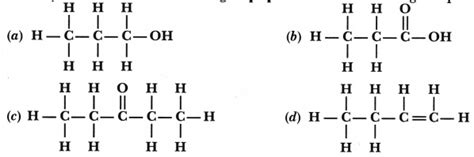 Identify And Name The Functional Groups Present In The Following Compounds Cbse Class