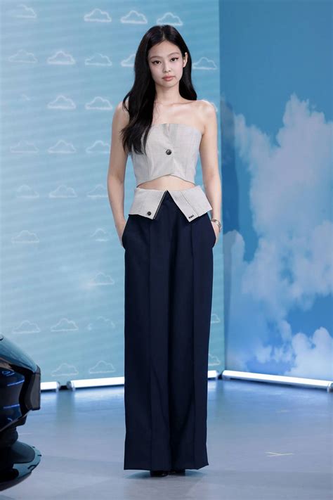 Jennie Kim Attends The Porsche Sonderwunsch Haus The Taycan 4s Cross