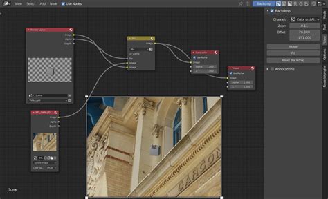 Adding The Camera Background Video To The Actual Render Basics