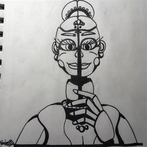 Ballora Drawing Fnaf Sl Fanart By Greenjelly 12 On Deviantart