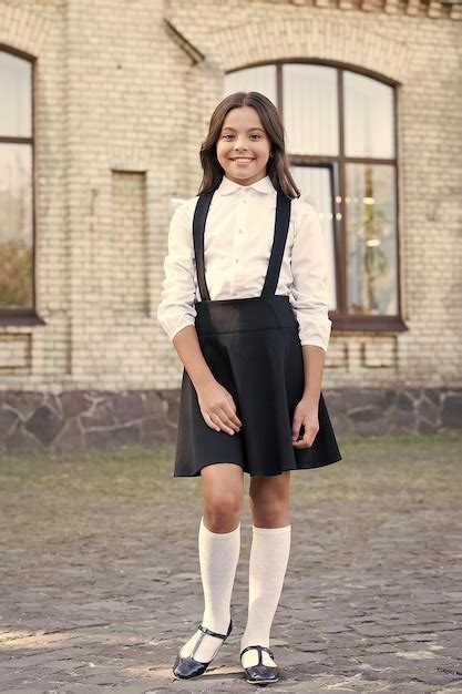 Premium Photo Style For Every Story Schoolgirl In Classy Retro
