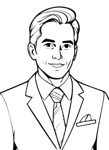 Premium Vector Vector Business Man Black Illustration