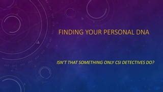 Ppt For Dna Extraction Introduction PPTX Genetics Science