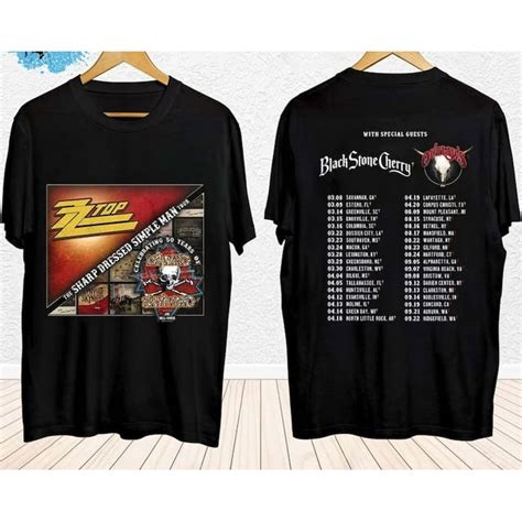 Lynyrd Skynyrd Zz Top Tour 2024 Shirt Zz Top World Tour 2024 Shirt