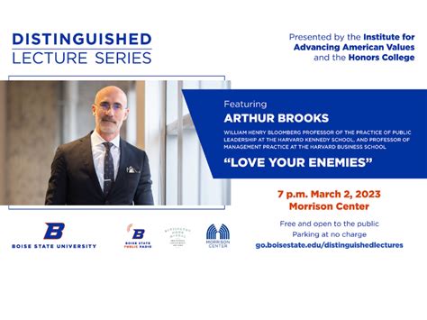 Boise State University Distinguished Lecture Series Velma V Morrison