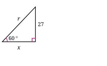 Solved Find The Exact Values Of X And R Chegg Com