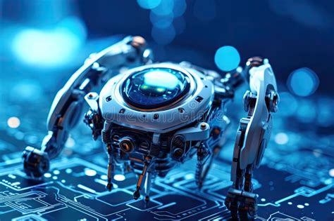 Latest Advancements In Autonomous Technology And Robotics Generative Ai Stock Illustration