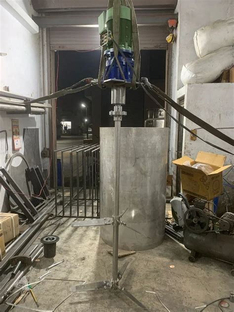 Chemical Dosing Tank Agitator For Water Treatment Plant Capacity 100