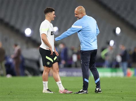 Lluvia De Elogios Pep Guardiola Despidió A Julián Álvarez Y Se Refirió