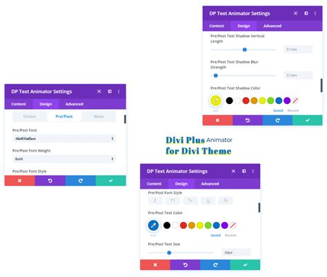 divi animated text divi plus module overview divi extended