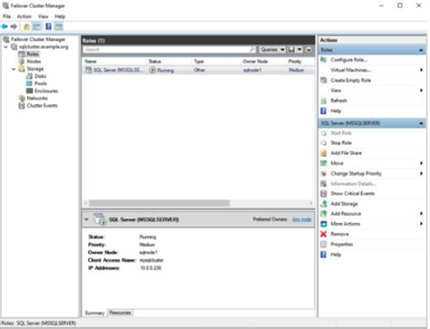 Oracle Cloud Infrastructureでのhaおよびdr用のmicrosoft Sql Server Windows