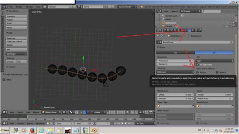blender array does not recognize curve direction modeling blender