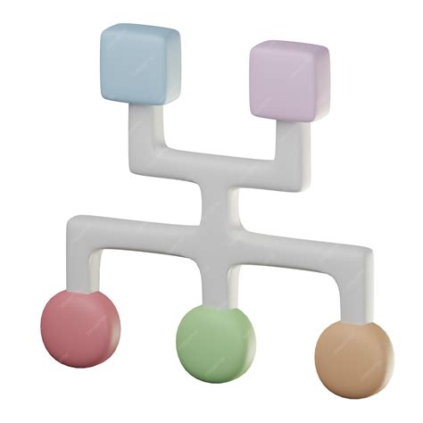 Premium Photo 3d Algorithm Illustration