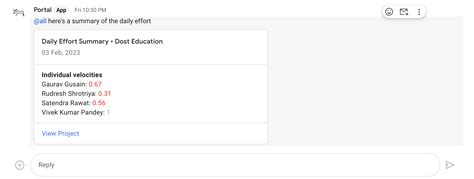 Change The Effort Summary Time Issue Coloredcow Portal Github