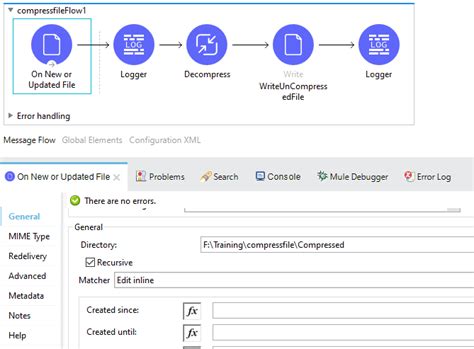 Compress And Decompress File In Mule Mulesoft Tutorials
