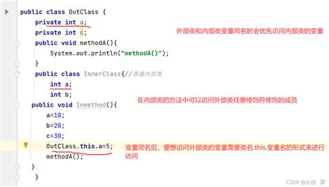 Java中类的拓展之内部类java 能否静态扩展某个类 Csdn博客