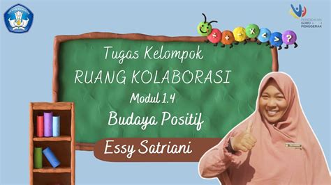 RUANG KOLABORASI MODUL 1 4 BUDAYA POSITIF YouTube