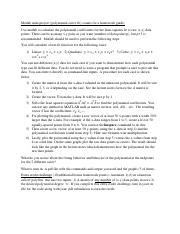 Matlab Mini Project Polynomial Curve Fitting Pdf Matlab Mini Project Polynomial Curve Fit