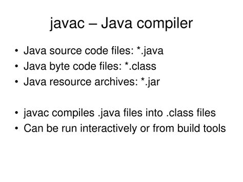 Ppt Java Tools Powerpoint Presentation Free Download Id5551070