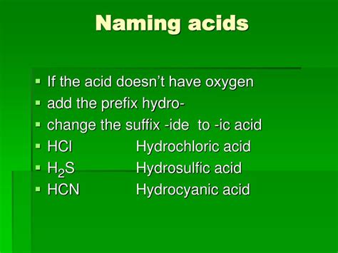 PPT Nomenclature Naming Chemicals PowerPoint Presentation Free Download ID