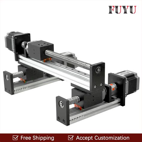 Mm Ball Screw Linear Rail Guide Slide Module Table Actuator For Cnc XY Motion Robotic