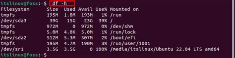 How To Check The Disk Space In Ubuntu 2204 Its Linux Foss