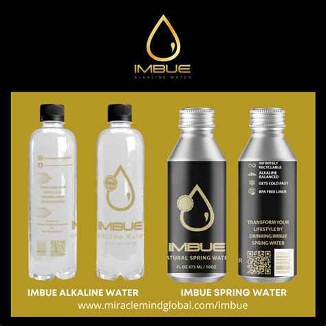 Imbue Alkaline Water Buy Black Main Street