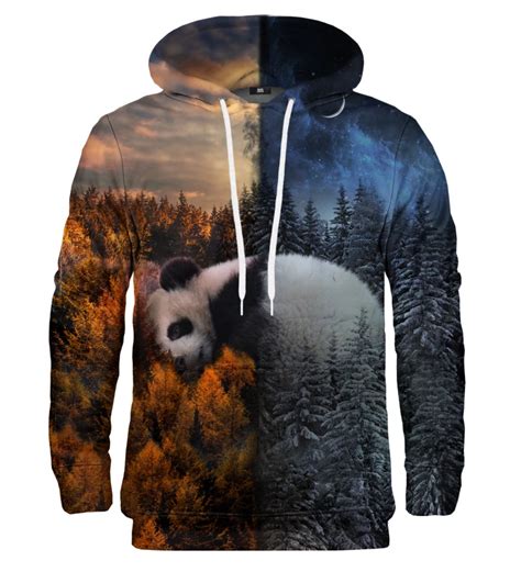 Pandas Duality Hoodie Mr Gugu And Miss Go