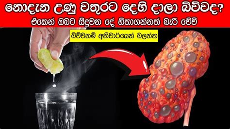 උණු වතුරට දෙහි දාලා බිව්වම වෙනදේ දන්නවද නොදන්නා අය අනිවාර්යෙන් බලන්න